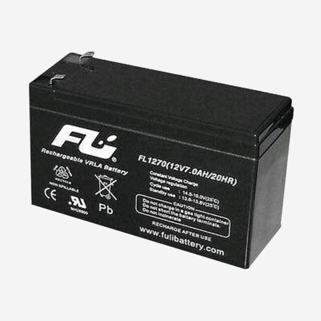 FULI BATTERY 12V / 7AH. F2 TERMINAL - Futura Tech